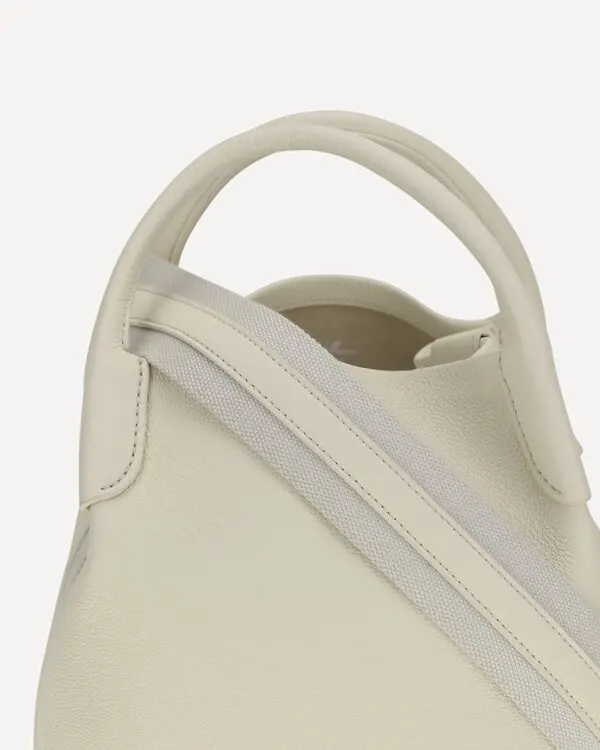 Loro Piana Small Bale Bucket Bag In Grained Leather