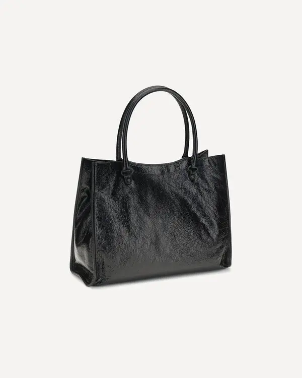 Balenciaga Small Le City Tote Bag - Black