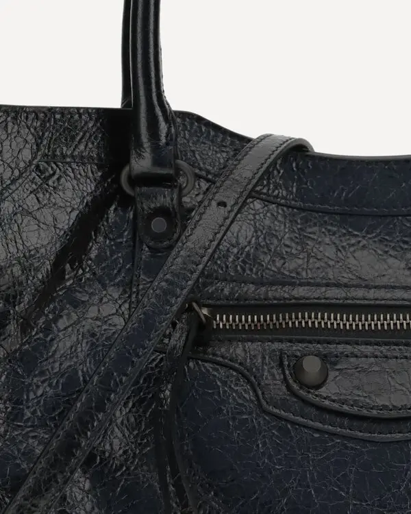 Balenciaga Small Le City Tote Bag - Black