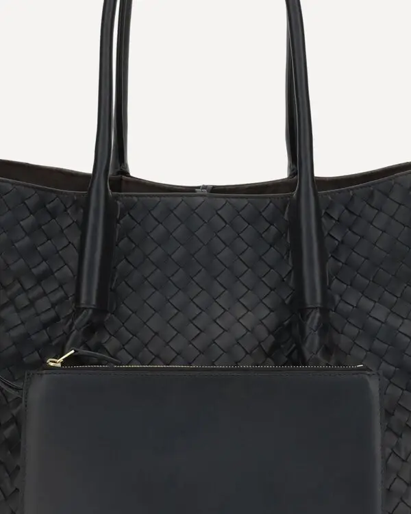 Bottega Veneta Pinacoteca Tote Bag - Black