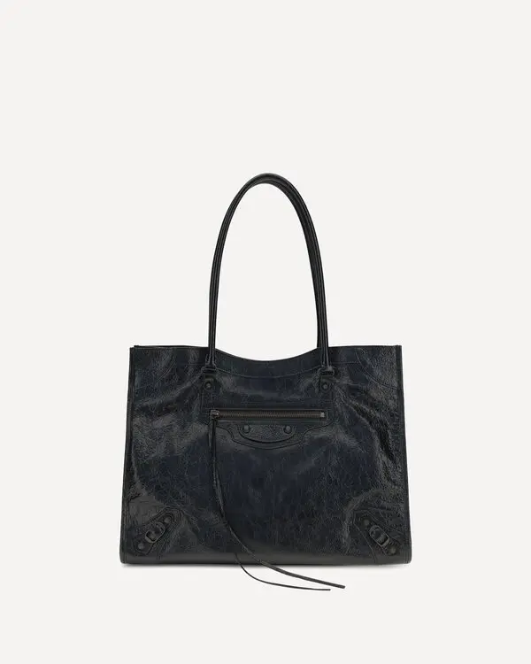Balenciaga Small Le City Tote Bag - Black