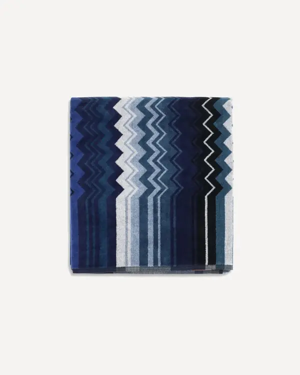 Missoni Giacomo Cotton Towel Sex - Blue