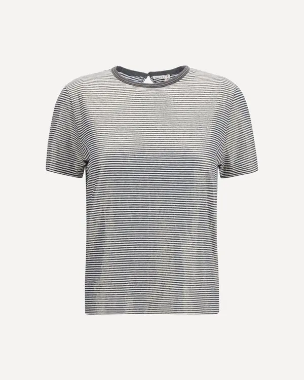 Brunello Cucinelli Striped Crewneck T-shirt