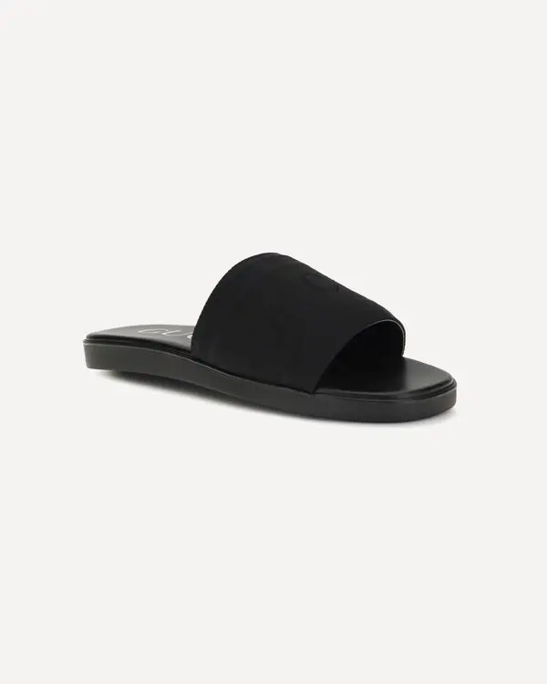 Gucci Jacquard Fabric Slip-on Slides