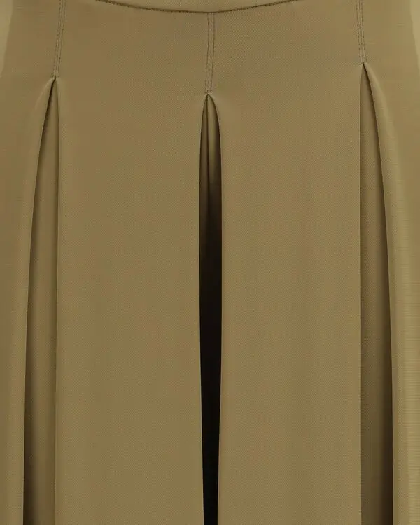 Max Mara Viscose Technical Jersey Wide-leg Pants