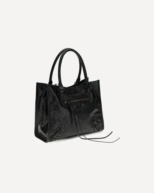 Balenciaga Le City Tote Mini Handbag - Black