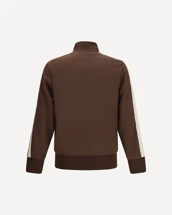 Palm Angels Classic Logo Track Jacket - Brown