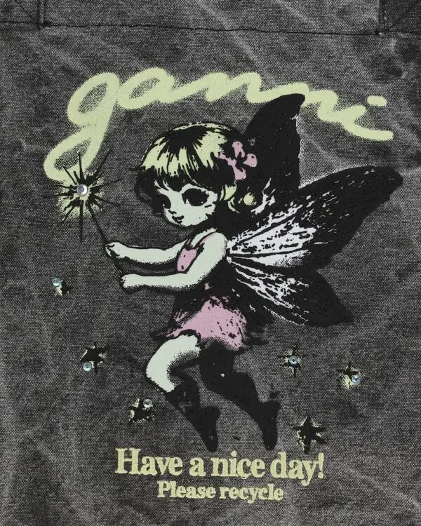 GANNI Fairy Medium Tote Bag