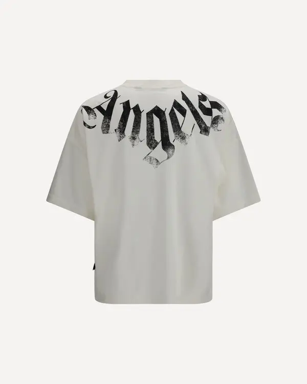 Palm Angels Big Neck Logo T-hirt