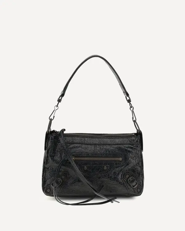 Balenciaga Le City Moto Mini Handbag - Onyx
