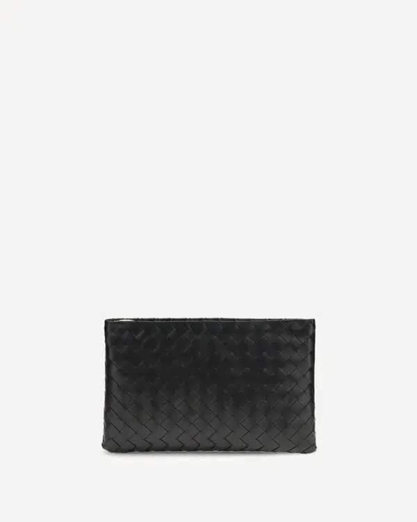 Bottega Veneta Medium Pouch - Black