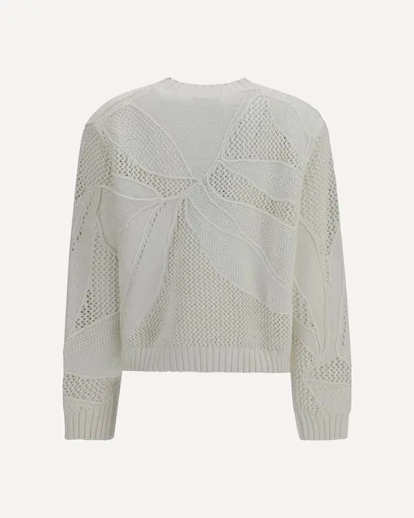Max Mara Crewneck Sweater - White