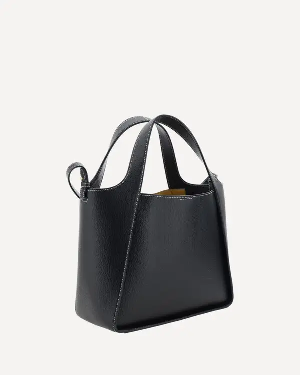 Stella McCartney Faux Leather Shoulder Bag With Monogram Detail