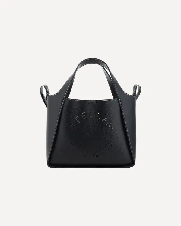 Stella McCartney Faux Leather Shoulder Bag With Monogram Detail