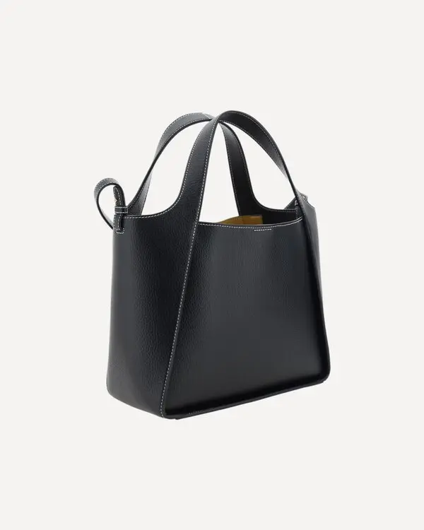 Stella McCartney Faux Leather Shoulder Bag With Monogram Detail