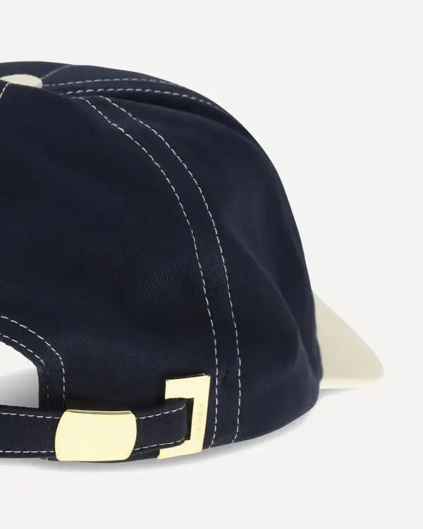 Balmain Two-tone Logo Baseball Cap