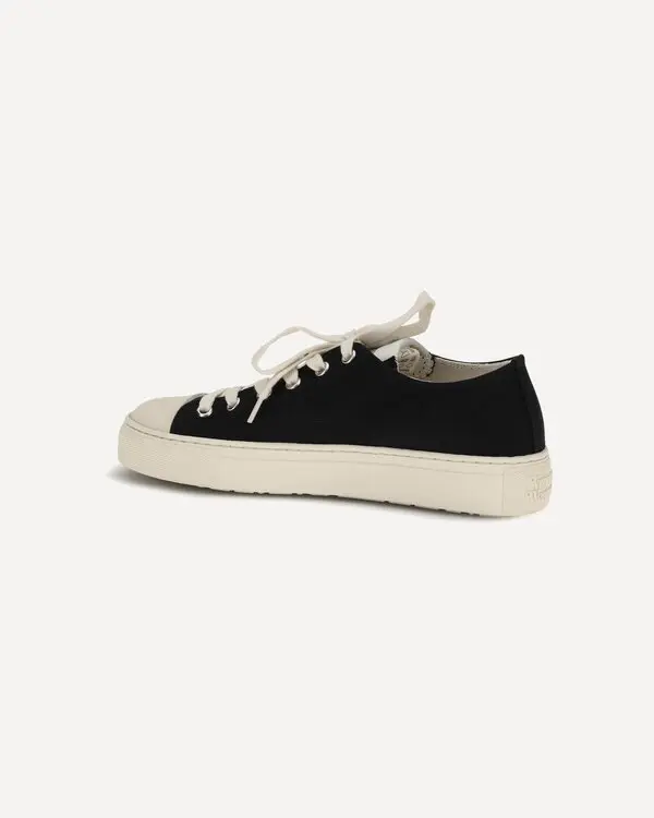 VIVIENNE WESTWOOD Plimsoll Sneakers With Orb Embroidery
