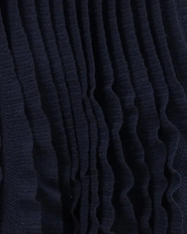 Alaïa Tweed Knit Ruffle Skirt