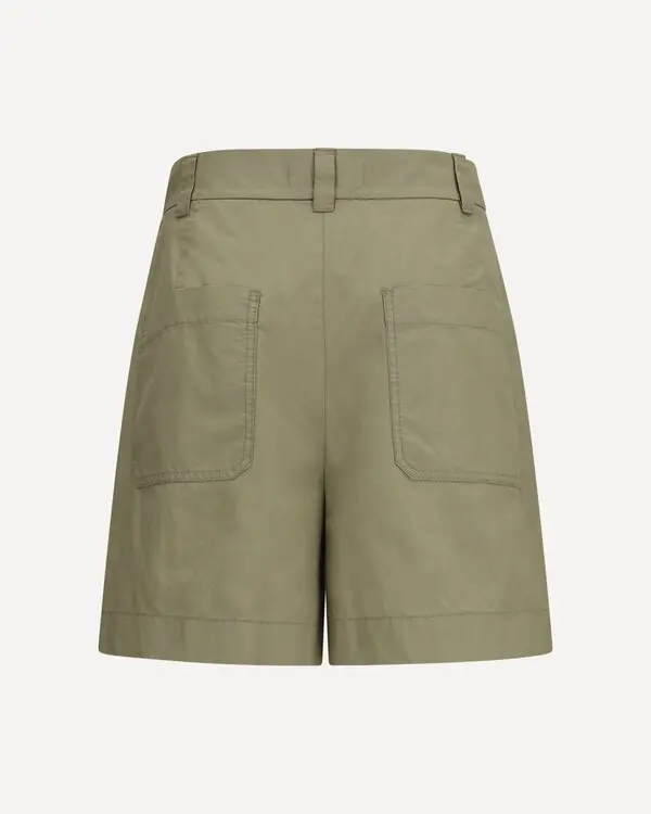 Max Mara Cotton Twill Shorts