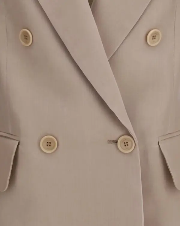 Max Mara Feltro Silk Blazer