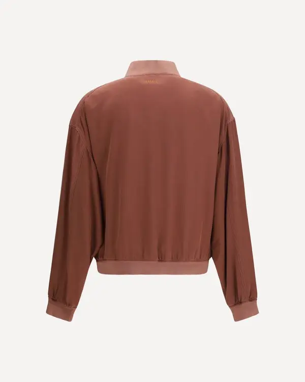 Versace Overdyed Silk Jacket