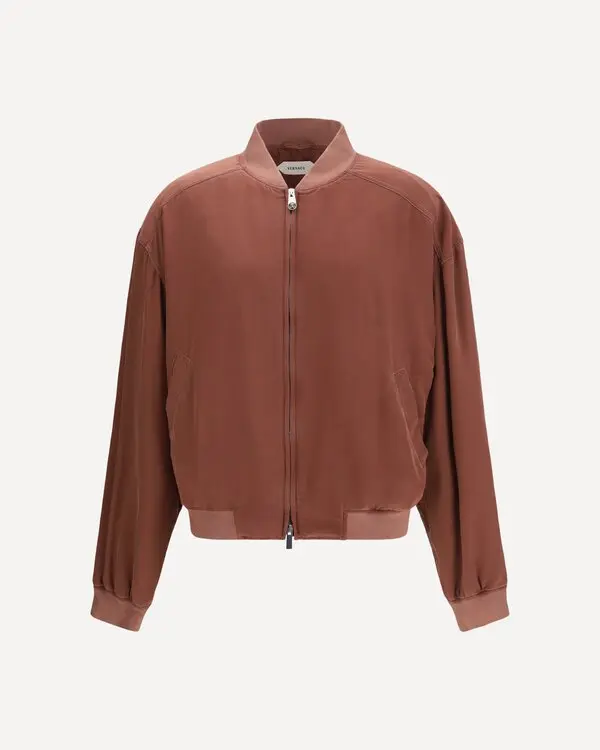 Versace Overdyed Silk Jacket