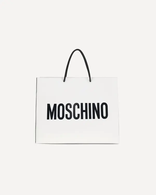 Moschino Shopper Bag With Logo Print