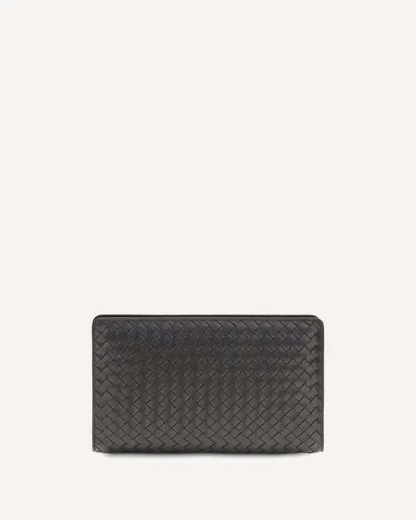 Bottega Veneta Agenda Clutch In Nappa Leather