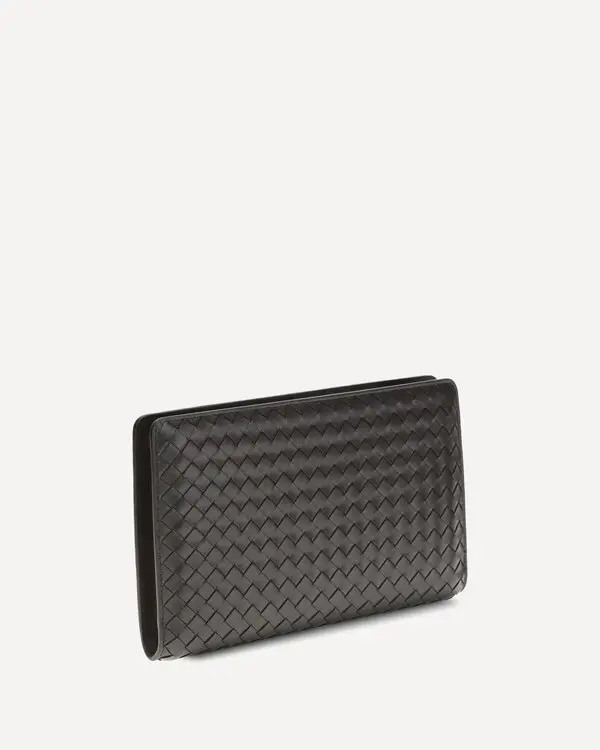 Bottega Veneta Agenda Clutch In Nappa Leather