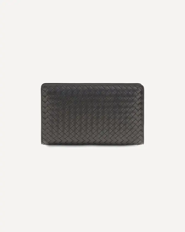 Bottega Veneta Agenda Clutch In Nappa Leather