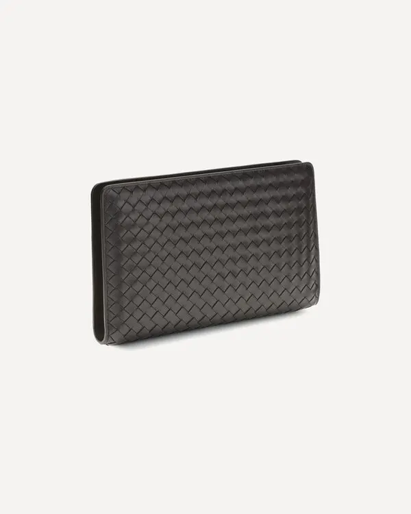 Bottega Veneta Agenda Clutch In Nappa Leather
