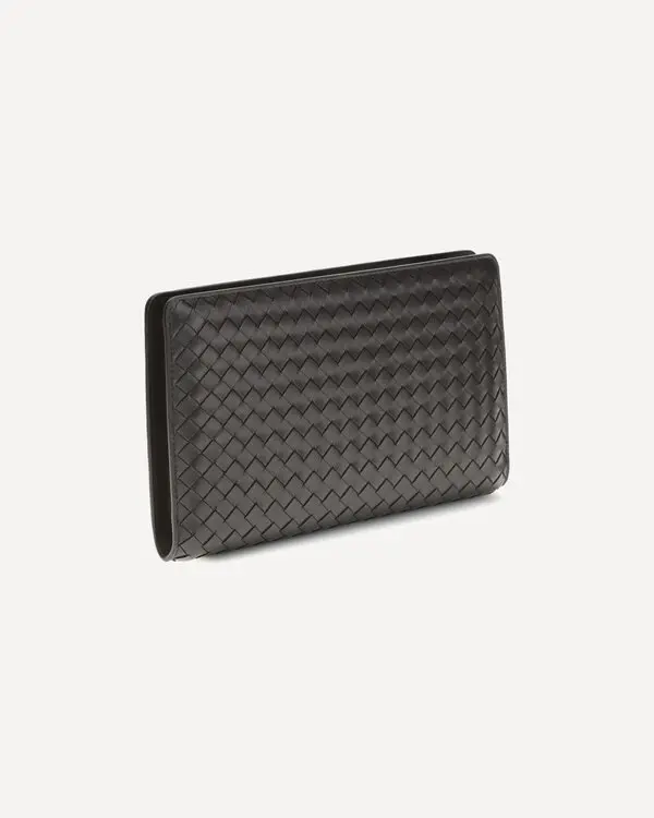 Bottega Veneta Agenda Clutch In Nappa Leather