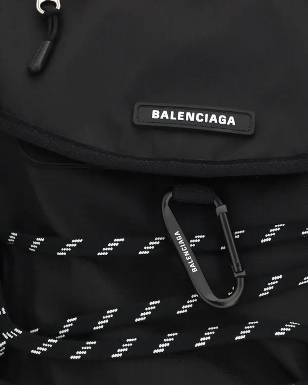 Balenciaga Metal Carabiner Detail Backpack