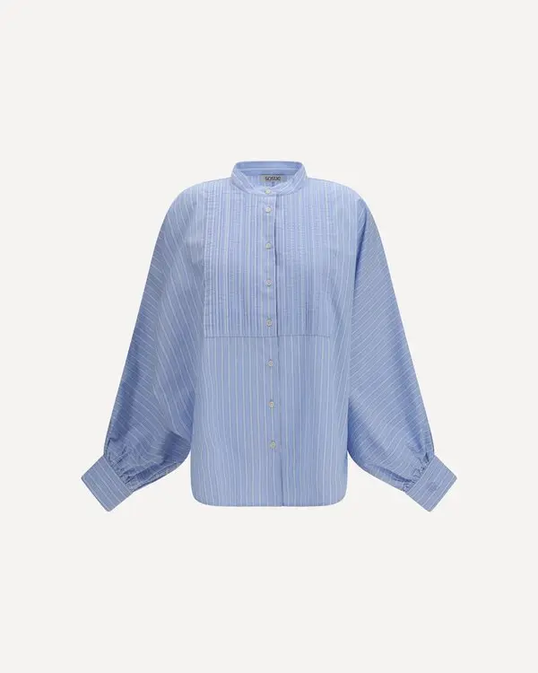 SOSUE Antonia Voile Shirt - Light Blue