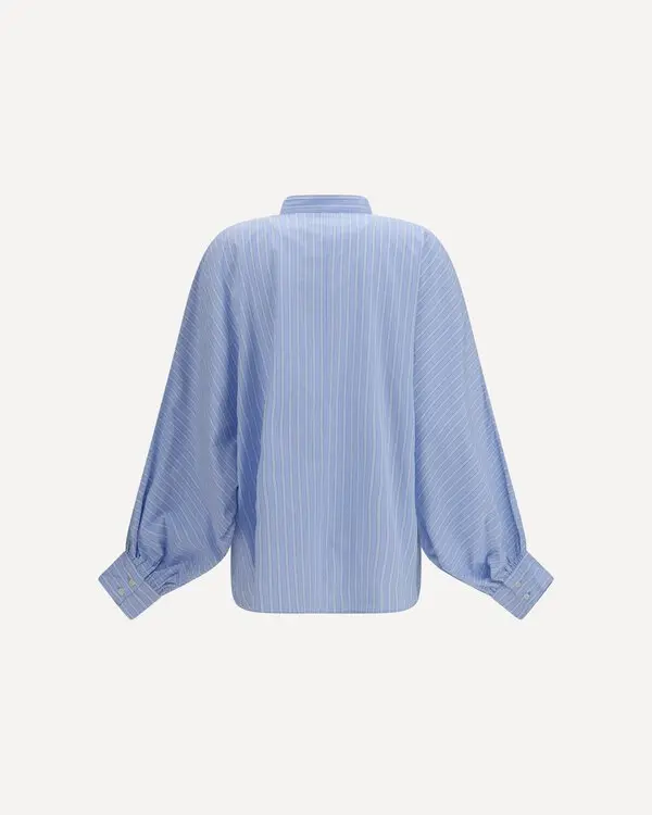 SOSUE Antonia Voile Shirt - Light Blue