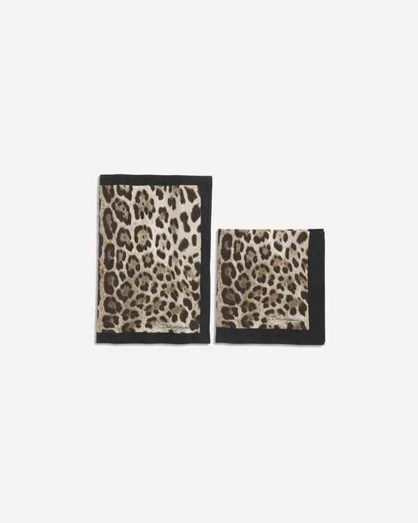Dolce & Gabbana Linen Placemat And Napkin Set Sex