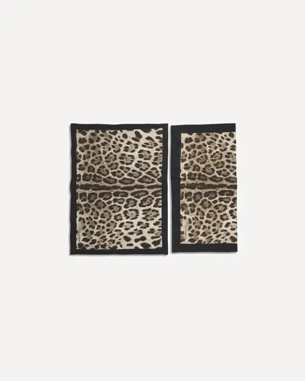 Dolce & Gabbana Linen Placemat And Napkin Set Sex