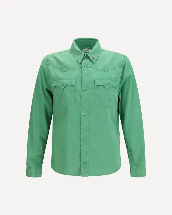 Versace Cotton Shirt - Green