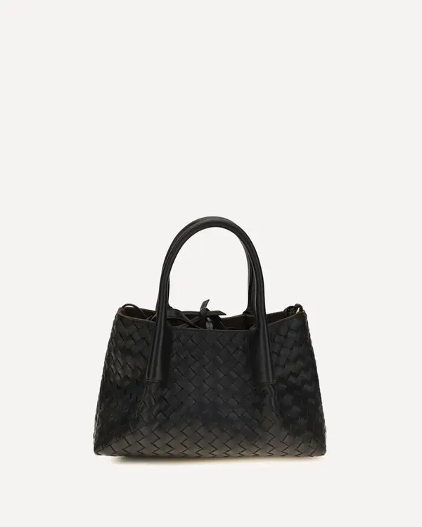Bottega Veneta Pinacoteca Small Handbag - Black
