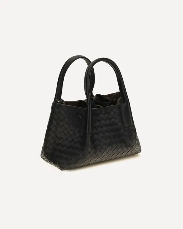 Bottega Veneta Pinacoteca Small Handbag - Black