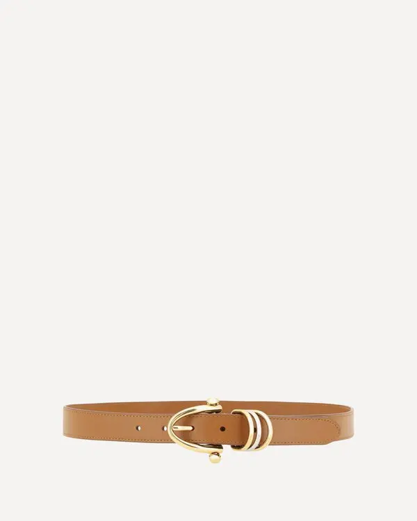 Chloé Leather Bracelet Belt - Beige