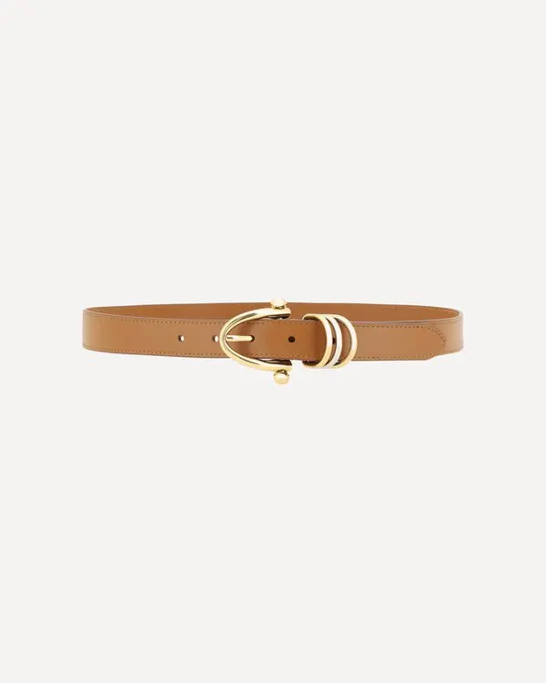 Chloé Leather Bracelet Belt - Beige