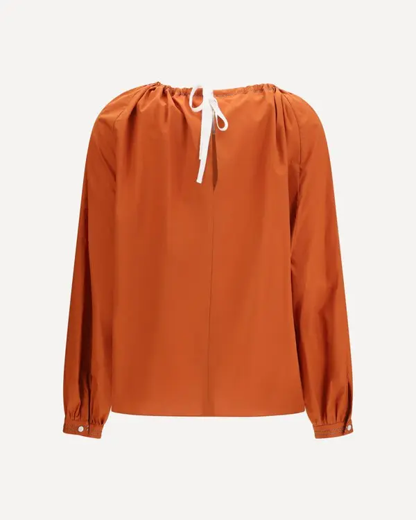 Marni Gathered Neckline Blouse