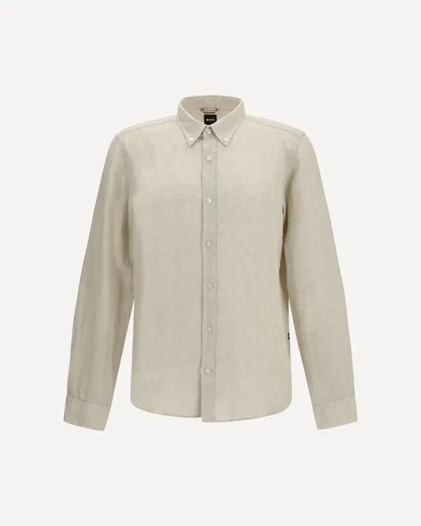 Hugo Boss Regular-fit Linen Shirt