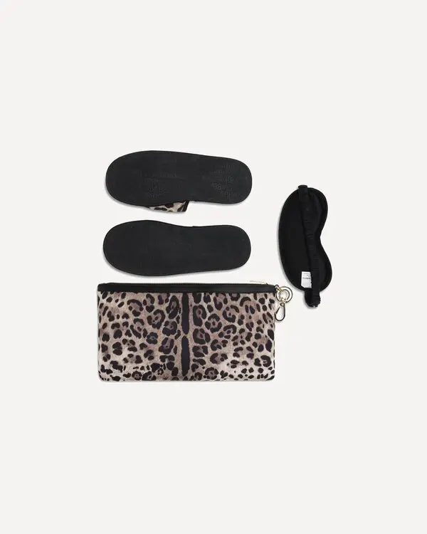 Dolce & Gabbana Leopard Print Comfort Kit