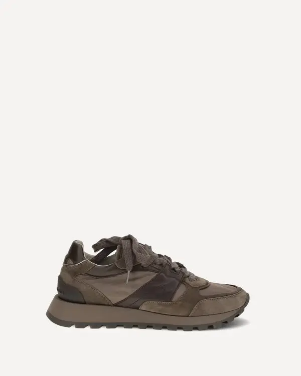 Brunello Cucinelli Suede Sneakers - Brown