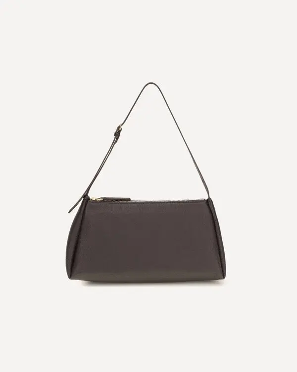 Calvin Klein Aurelis Leather Handbag - Brown
