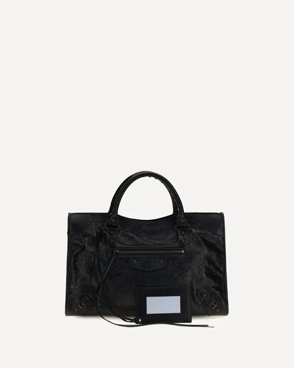 Balenciaga Le City Medium Handbag - Black