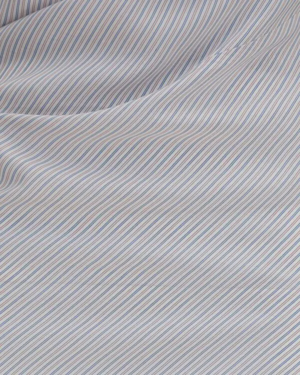 Alexander McQueen Striped Shirt Dress With Corset Lacing