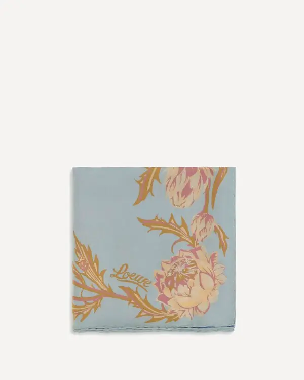Loewe Silk Scarf X Paula's Ibiza - Light Blue